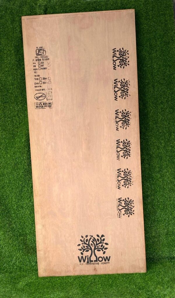 Willow Flus Door - Block Board | PVC and WPC Boards | Film Face ...